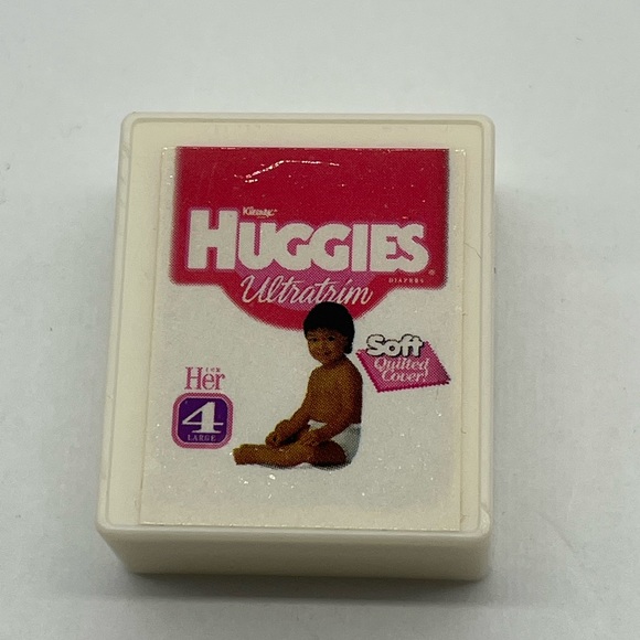 Barbie | Toys | Vintage Barbie Doll Huggies Diaper Box | Poshmark